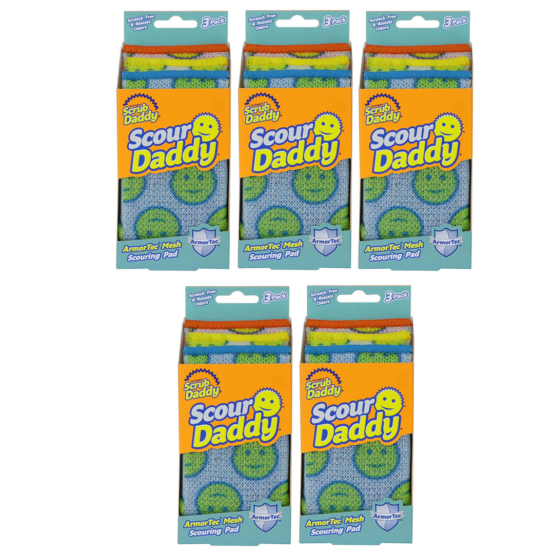 Caja con 5 paquetes de 3 Scour Daddy C/U – scrubdaddymx