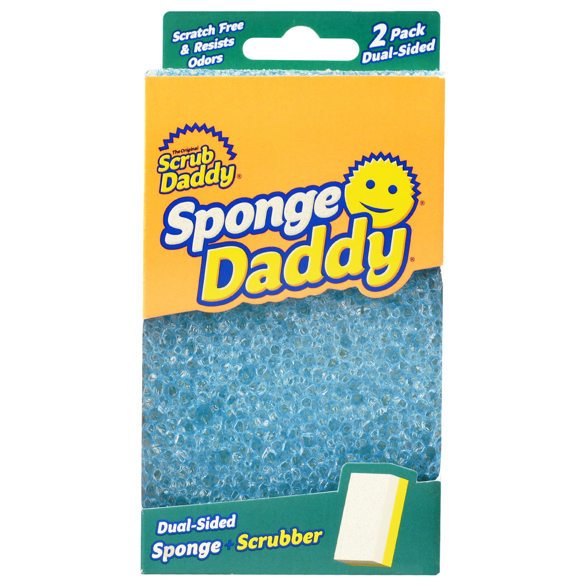 Sponge Daddy 2 piezas (Doble Cara) – scrubdaddymx