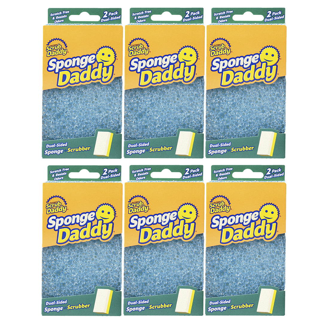 Caja con 6 paquetes de 2 Sponge Daddy c/u – scrubdaddymx
